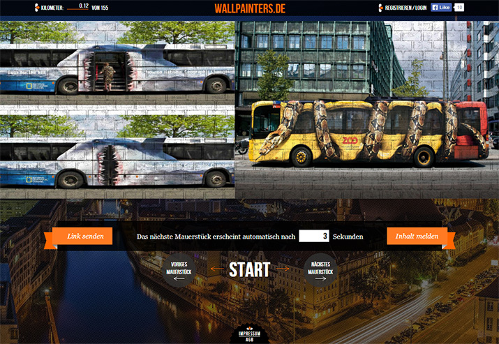 Wallpainters: Virtual Graffiti Web App Development | Elinext Case