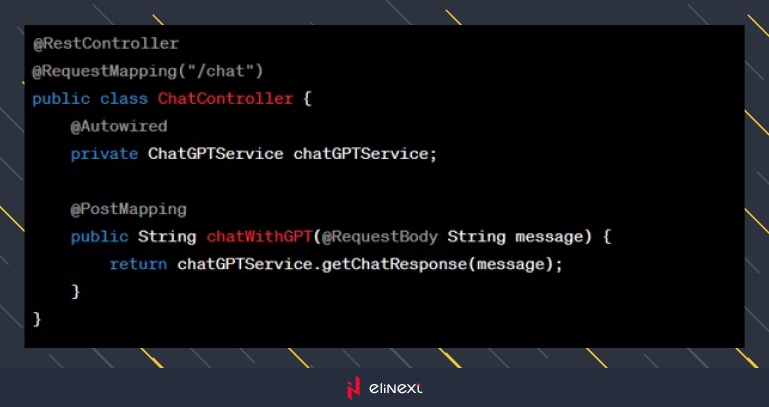 Craft Your ChatGPT App with Spring Boot | Elinext Blog