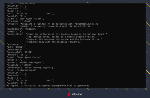 OWASP ZAP API Python Script for Web App Security - Elinext