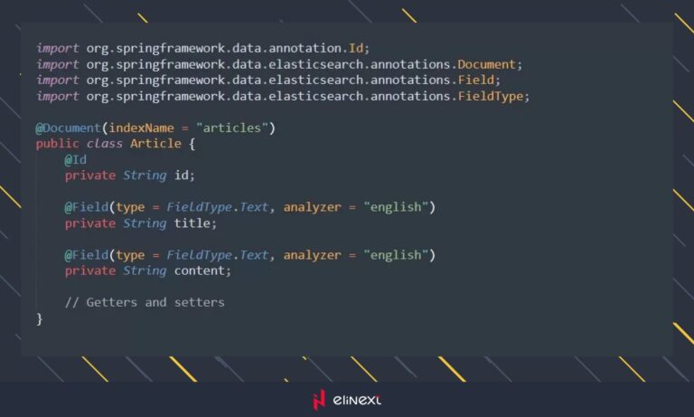 Developing a Spring Boot Application with Elasticsearch - Elinext