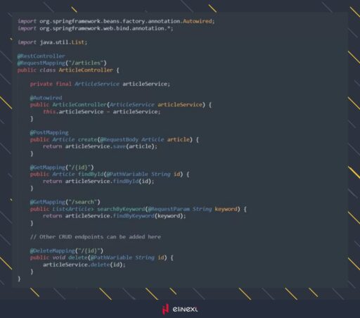 Developing a Spring Boot Application with Elasticsearch - Elinext