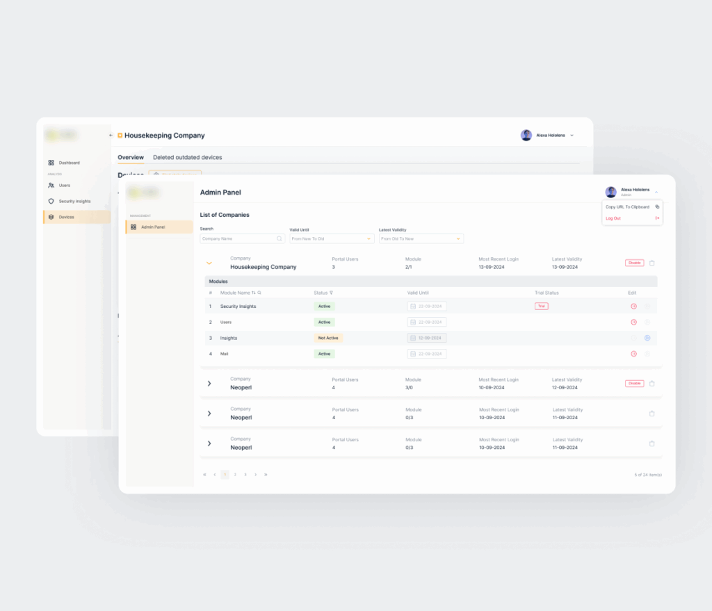 SaaS Platform Design for M365 Security Monitoring - Elinext Case Study